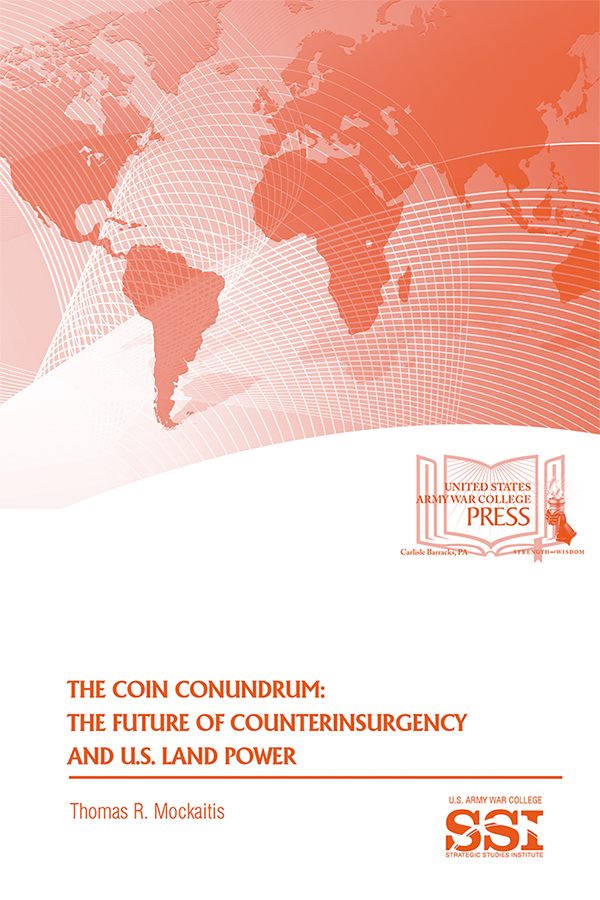 The COIN Conundrum: The Future of U.S. Counterinsurgency and U.S. Land ...