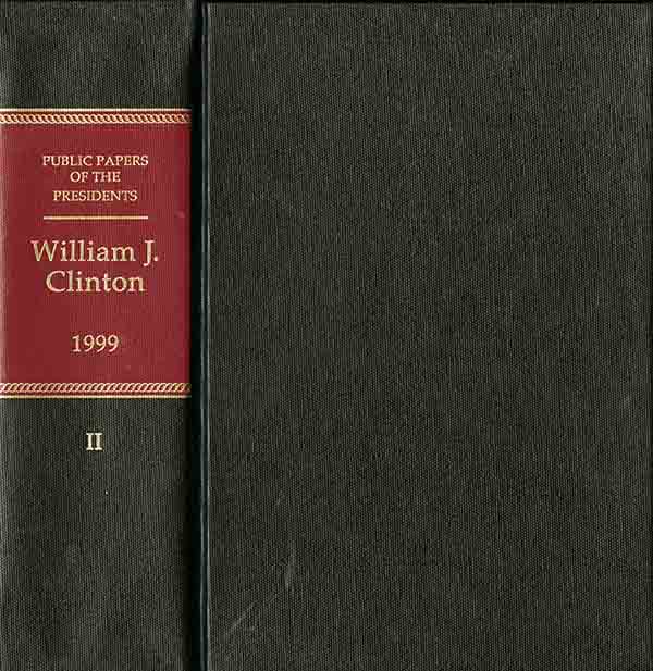 Public Papers of the Presidents of the United States, William J ...