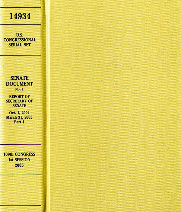 United States Congressional Serial Set, Serial No. 14934, Senate ...
