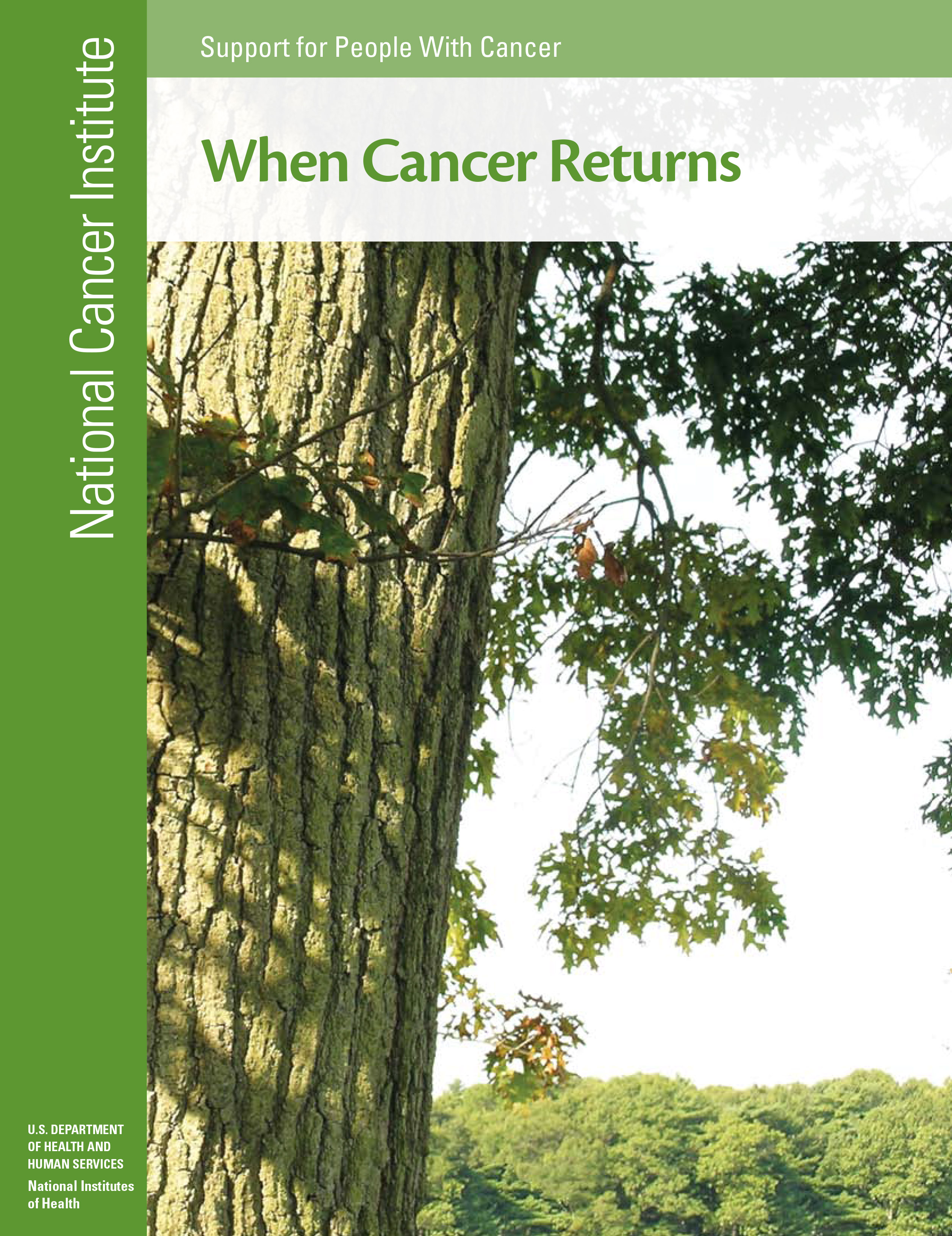 When Cancer Returns | U.S. Government Bookstore