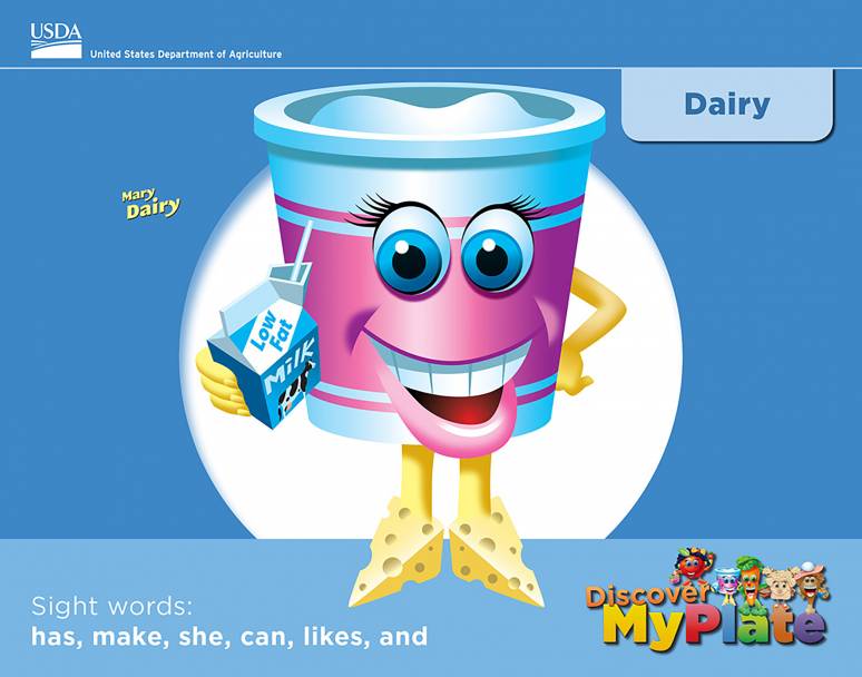Discover MyPlate: Dairy | U.S. Government Bookstore